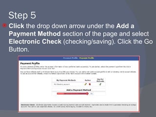 How to: Set up direct deposit | PPT