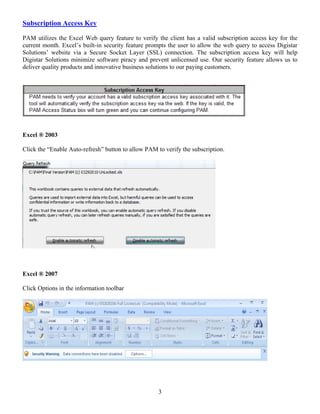 PAM Setup Guide v1.2 | PDF