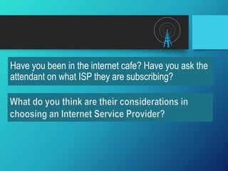 SET UP INTERNET CONNECTION USING MODEM | PPTX
