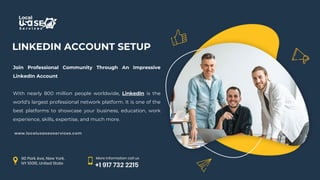 Set Up Linkedin Account - SEO Services | PDF