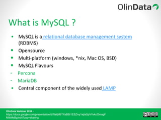 Webinar - Setup MySQL with Puppet | PPTX | Operating Systems | Computer Software and Applications