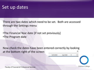 Set up new company | PPTX | Technology & Computing