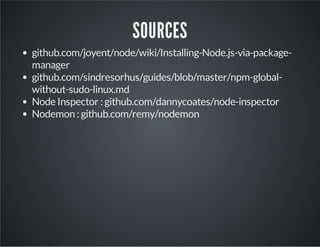 Setup nodejs | PDF