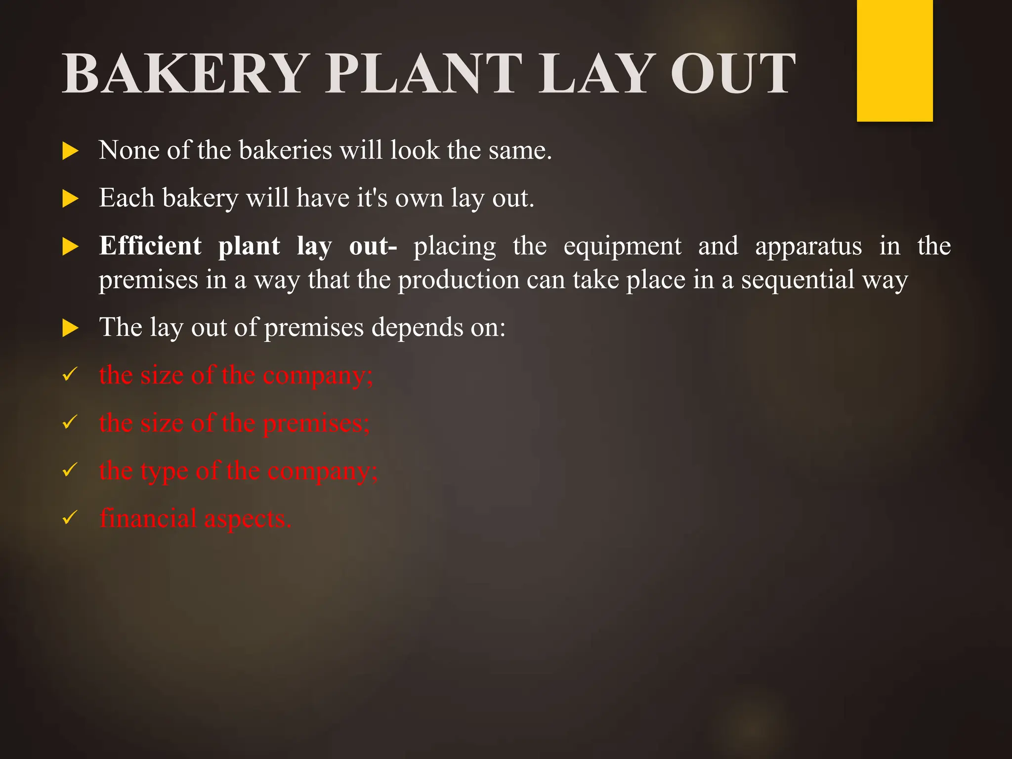 Setting up of a bakery unit B.Tech Food Technology | PPTX