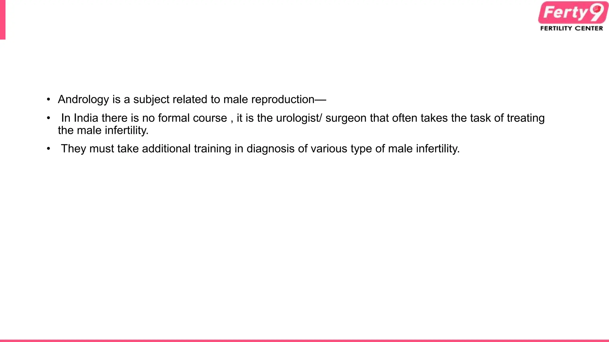 How to set-up IUI Laboratory I Jayaram Chandrasekar I Senior ...