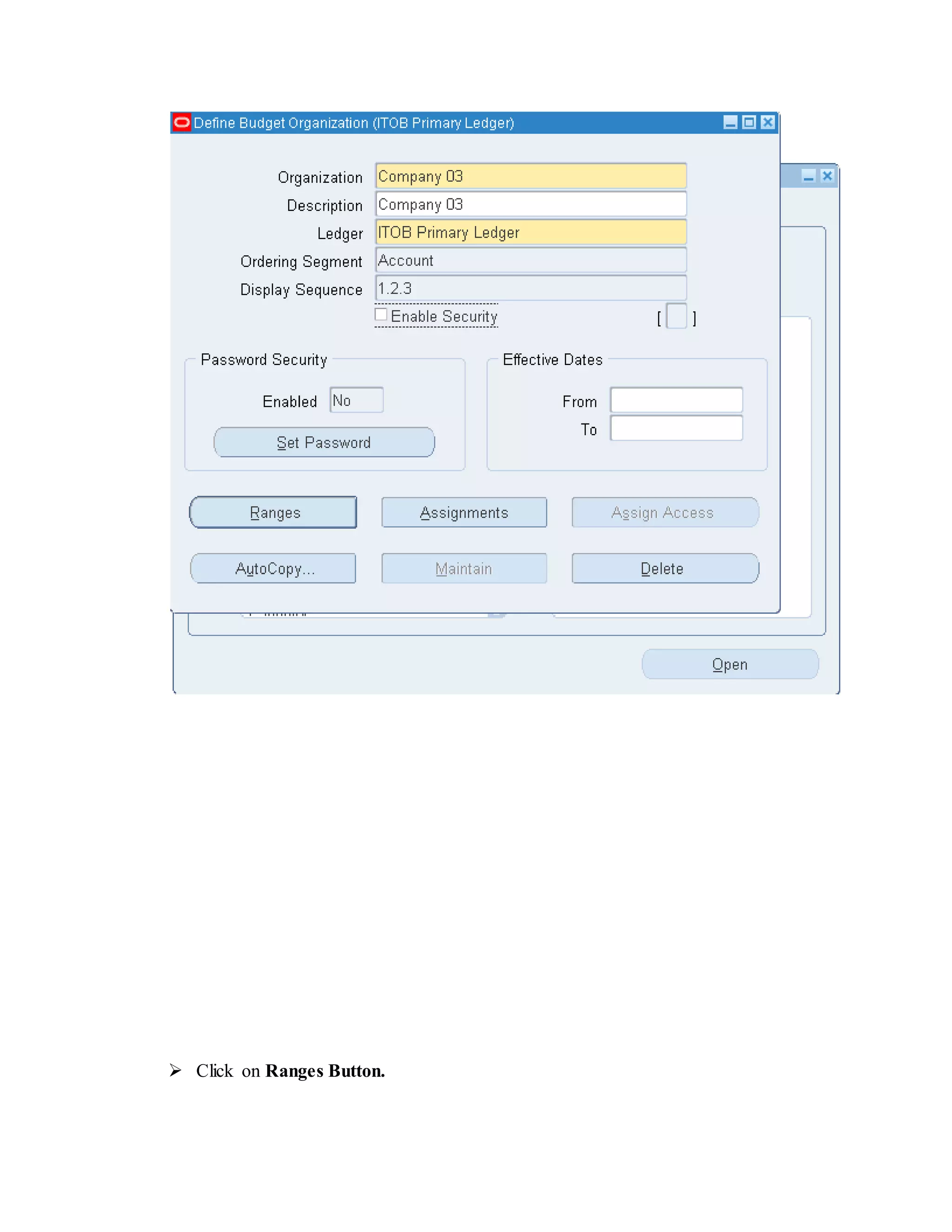 Oracle General Ledger R12 Budgeting Configuration | PDF