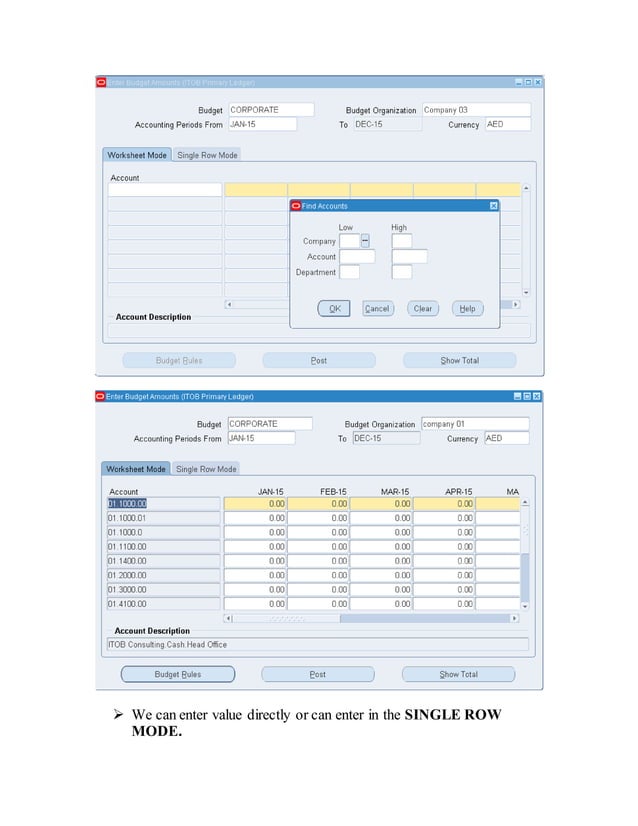 Oracle General Ledger R12 Budgeting Configuration | PDF