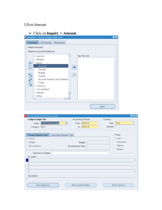 Oracle General Ledger R12 Budgeting Configuration | PDF