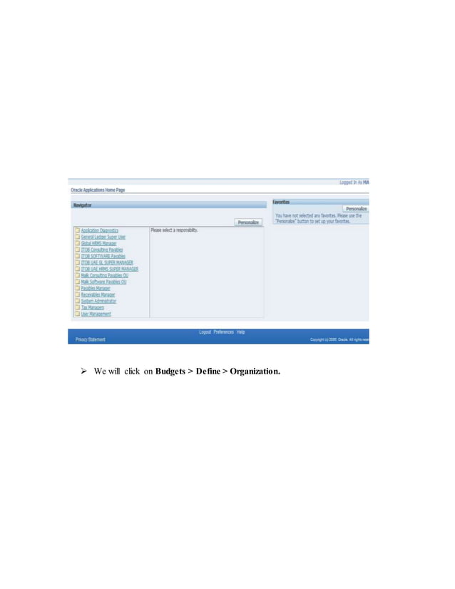Oracle General Ledger R12 Budgeting Configuration Pdf