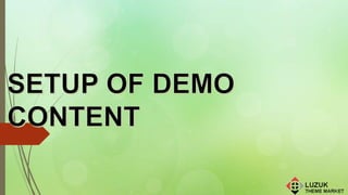 Setup of demo content | PPTX