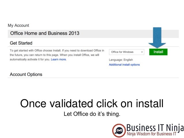 Microsoft Office 2013 Finalizing Installation Stuck - yellowdon