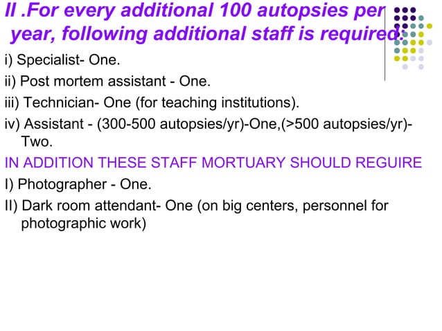 mortuary and its setup | PPT | Infectious Diseases | Diseases and ...