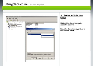 How to Install Hyperion Planning - Part 1b - SQL Server Setup for Hyperion Planning | PPT