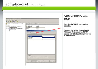How to Install Hyperion Planning - Part 1b - SQL Server Setup for Hyperion Planning | PPT