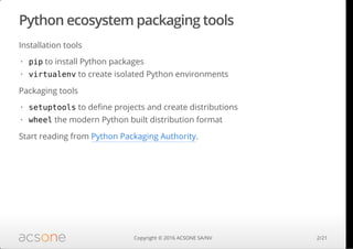 Odoo development workflow with pip and virtualenv | PPT