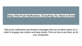 Setup Web Push Notifications_ Everything You Need to Know.pdf