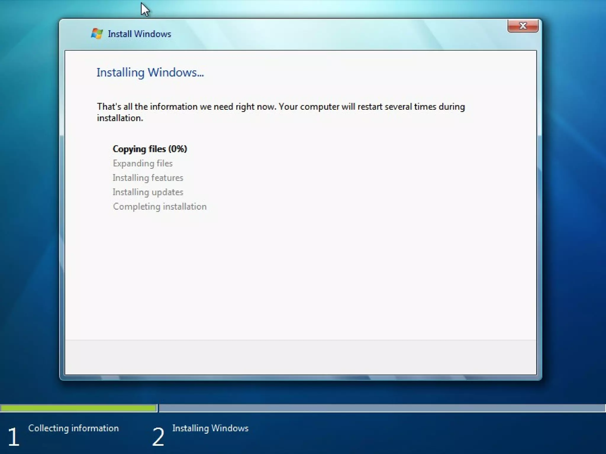 Windows 7 Preview Install Screenshots | PPT