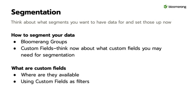 Database Set Up Basics Bloomerang Academy | PPT