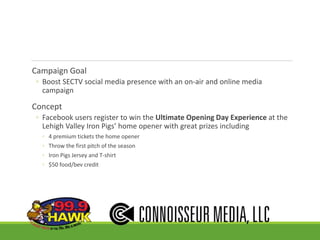 Ultimate Opening Day Experience - Integrated Campaign | PPT