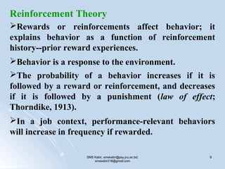 Theories of Employee Motivation | PPT