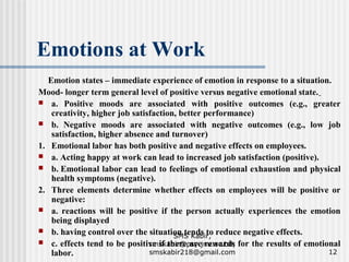 Attitude and Emotion | PPT