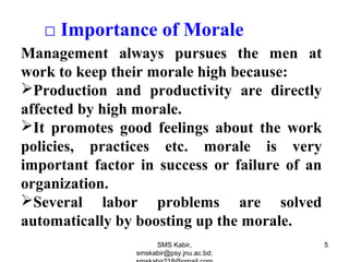 Morale | PPT