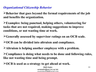 Productive and Non-productive Behavior | PPT