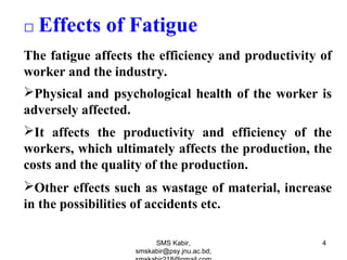 Fatigue | PPT | Diseases and Conditions | Medical Health