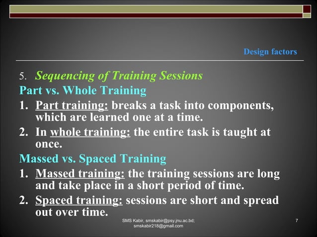 Training and Development | PPT