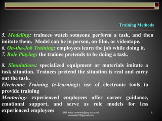 Training and Development | PPT