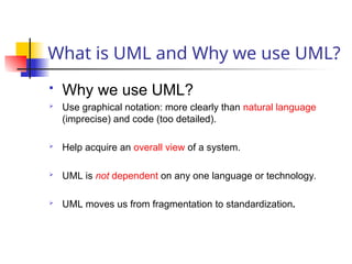 SE_UML_Lecture 6th october - Usecase diagram class diagram | PPT