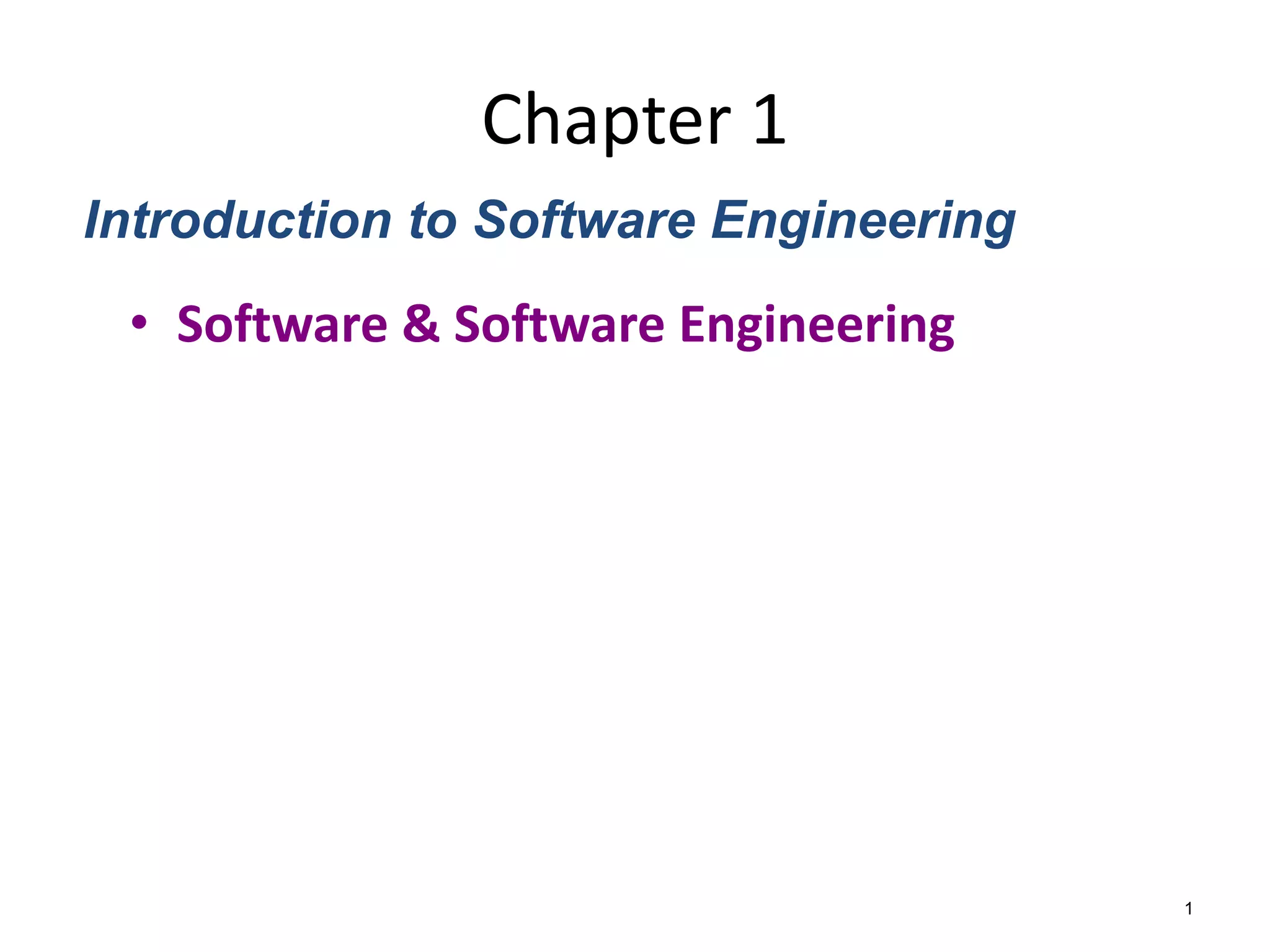 Software Engineering _ Introduction | PPT