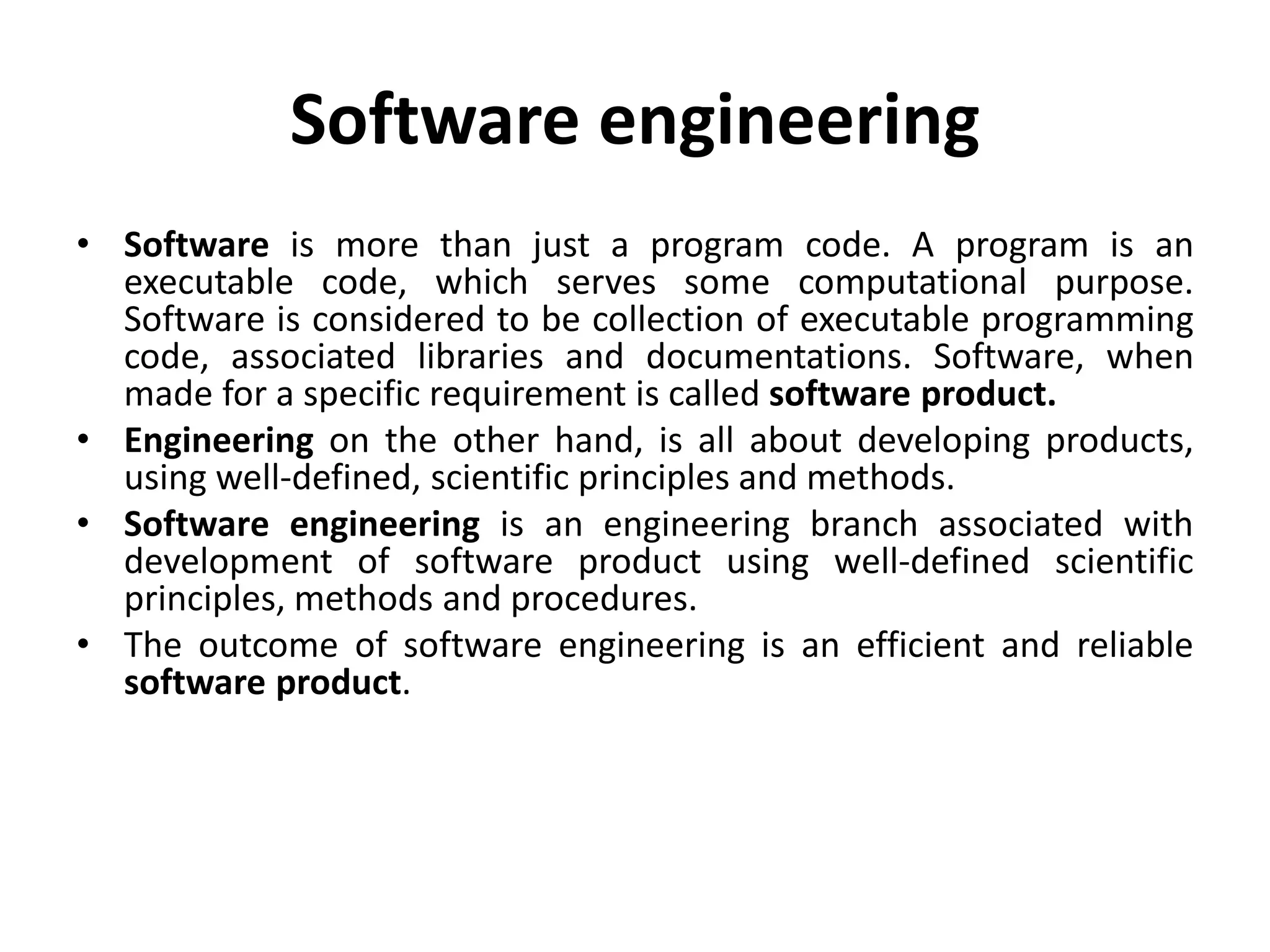 Software Engineering _ Introduction | PPT