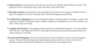 Debugging in Software Engineering SE Unit-4 Part-6.pdf