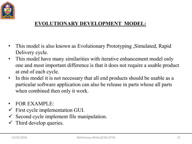 Software Engineering Unit 1 | PPTX
