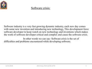 Software Engineering Unit 1 | PPTX