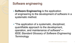 Software Engineering(unit 1) | PPT