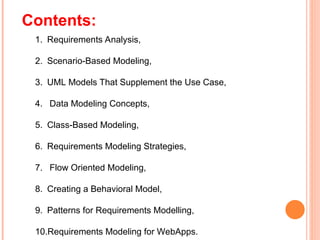 SEUNIT3.ppt in software engineering subject | PPT