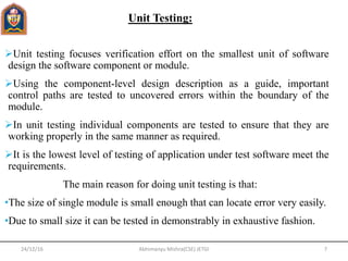 Software Engineering unit 4 | PPTX