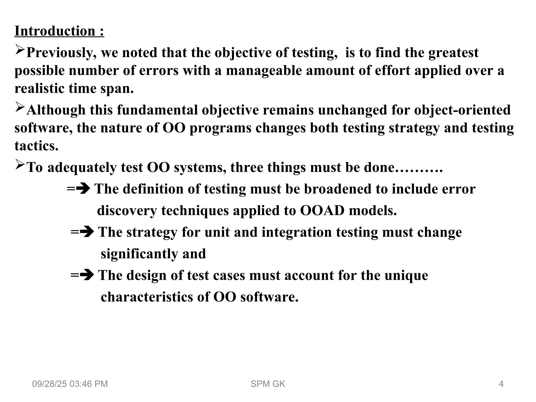 SOFTWARE ENGINERING AND TESTING UNIT FOUR.ppt