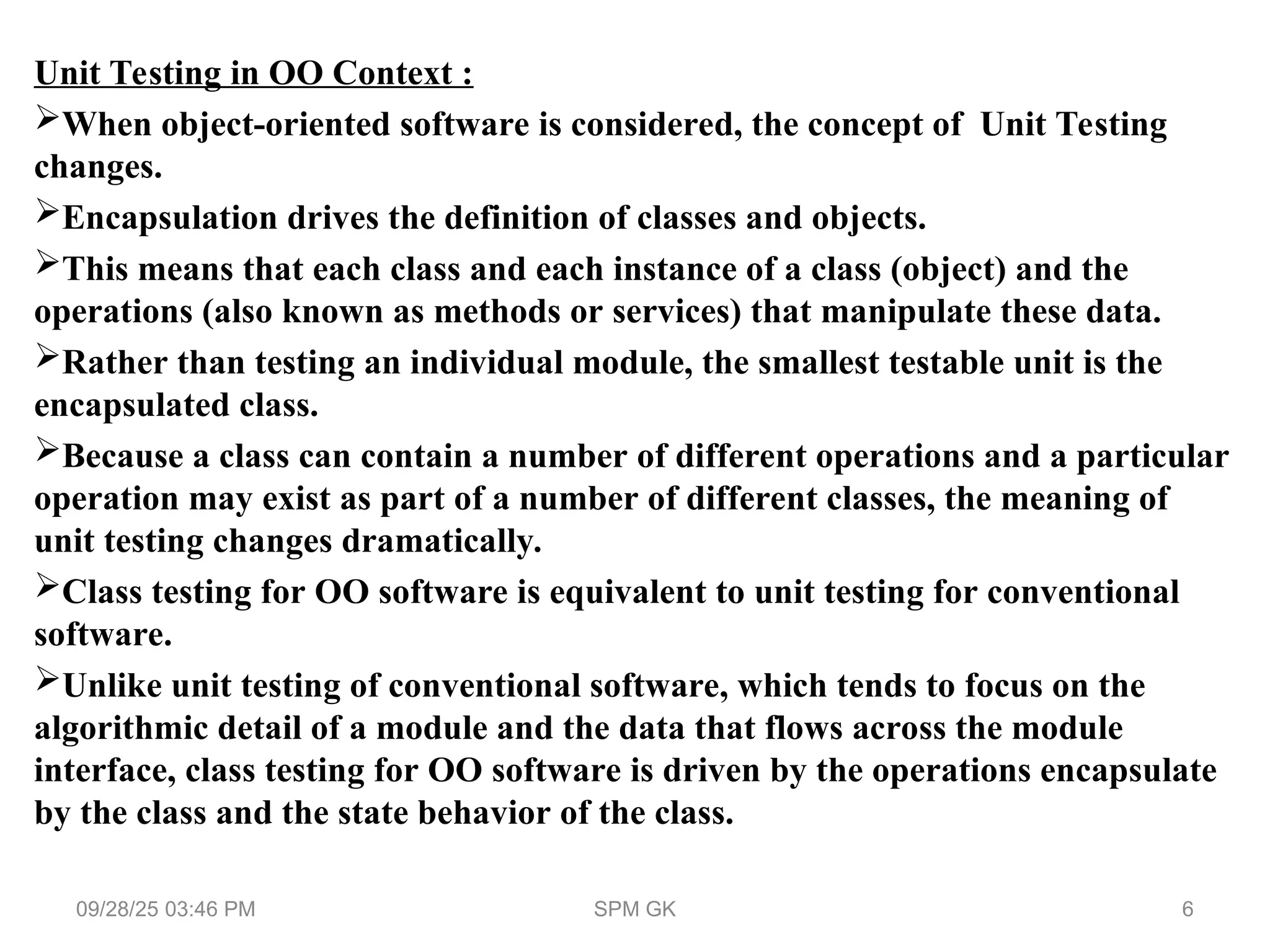 SOFTWARE ENGINERING AND TESTING UNIT FOUR.ppt