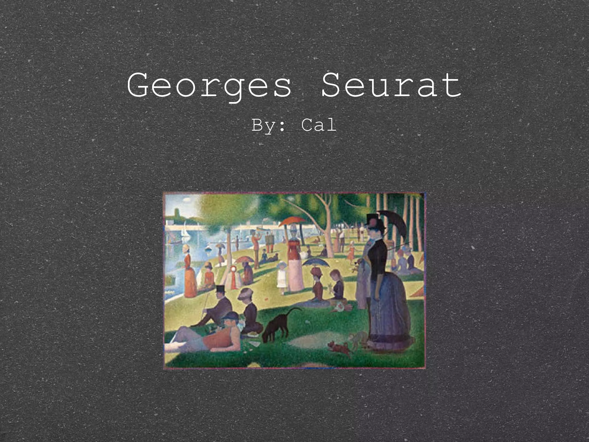 Seurat powerpoint | PPT