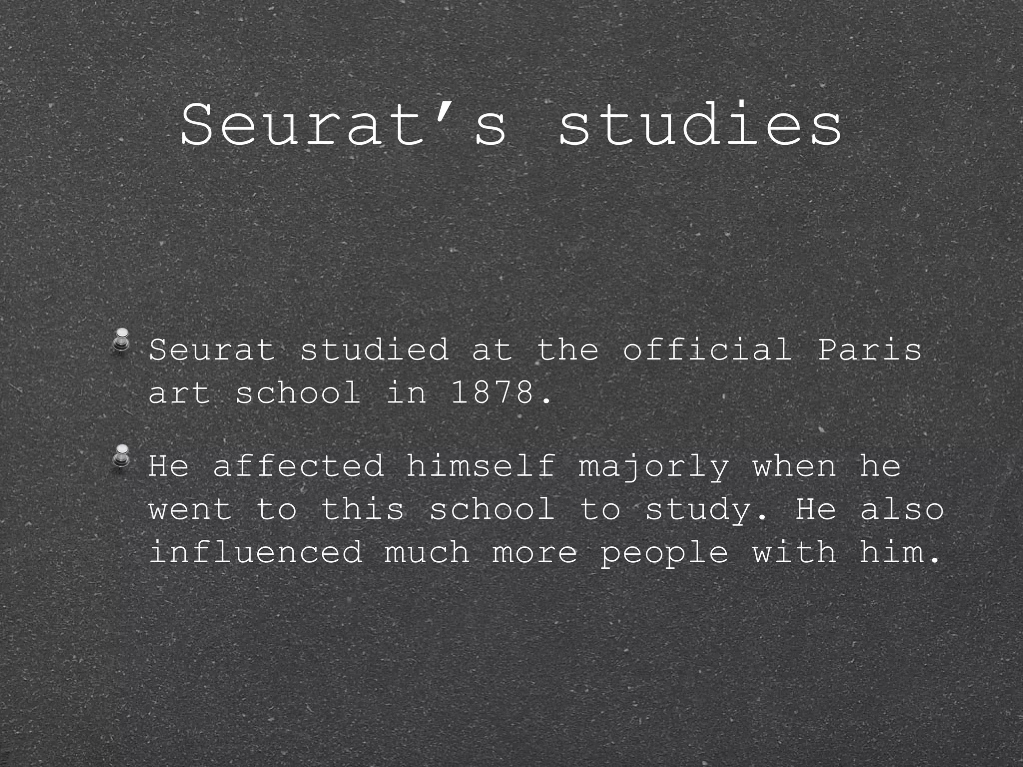 Seurat powerpoint | PPT