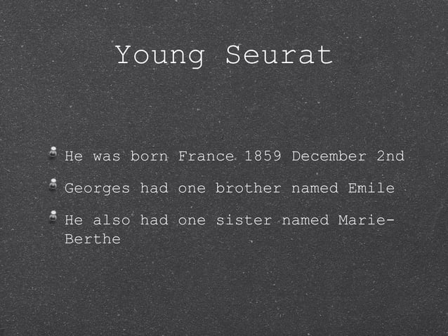 Seurat powerpoint | PPT