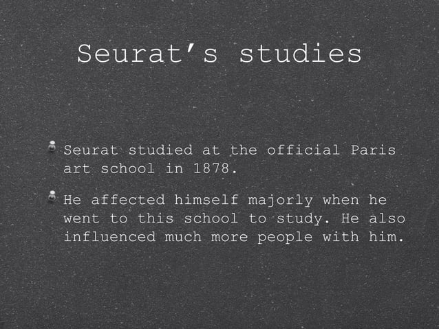 Seurat powerpoint | PPT
