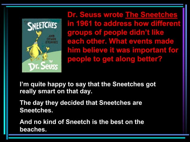 Dr. Seuss | PPTX