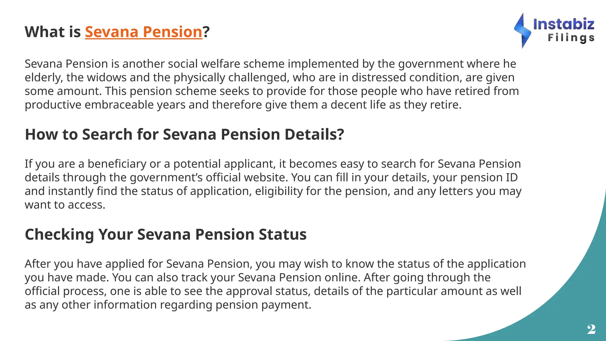 Sevana Pension: Application Process Explained | PPTX