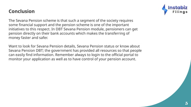 Sevana Pension: Application Process Explained | PPT