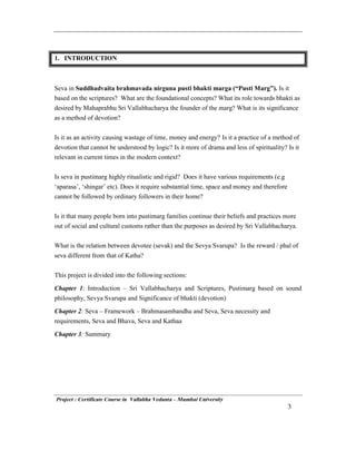 Seva pushtimarg | PDF