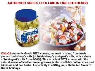 Sevastopoulos Offer: Authentic Greek Feta Cheese | PPS